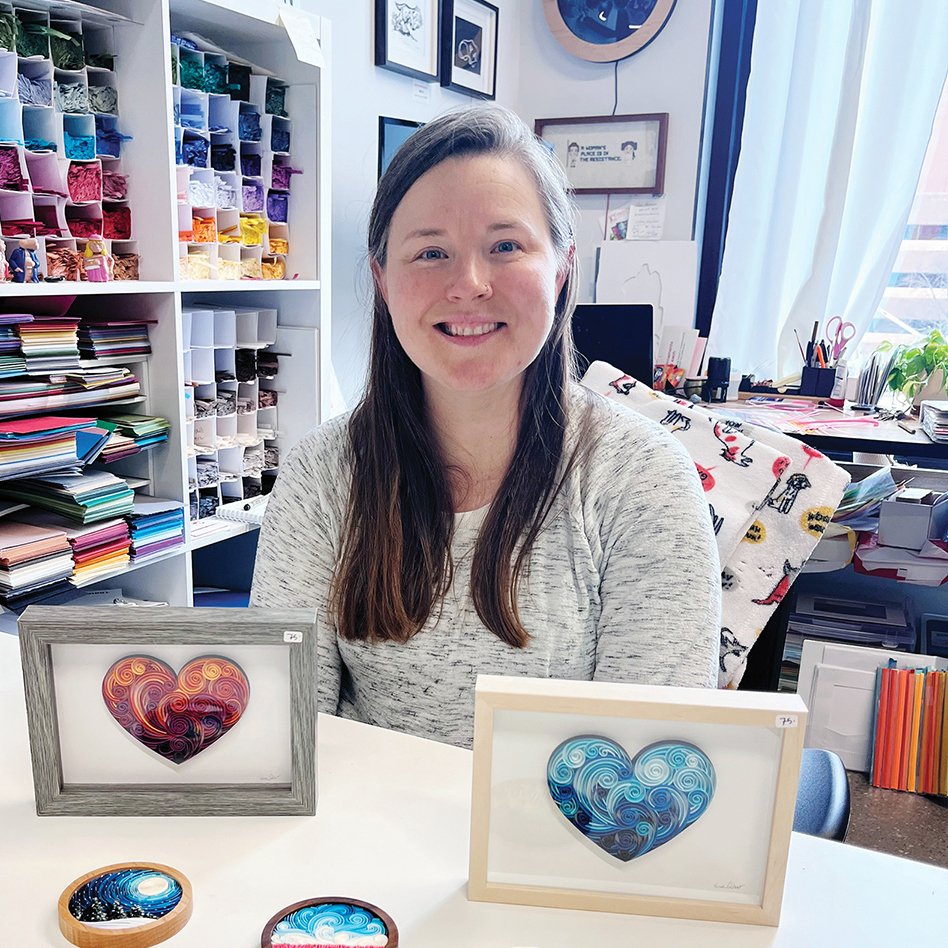 Printmaking and quilling | CITYVIEW